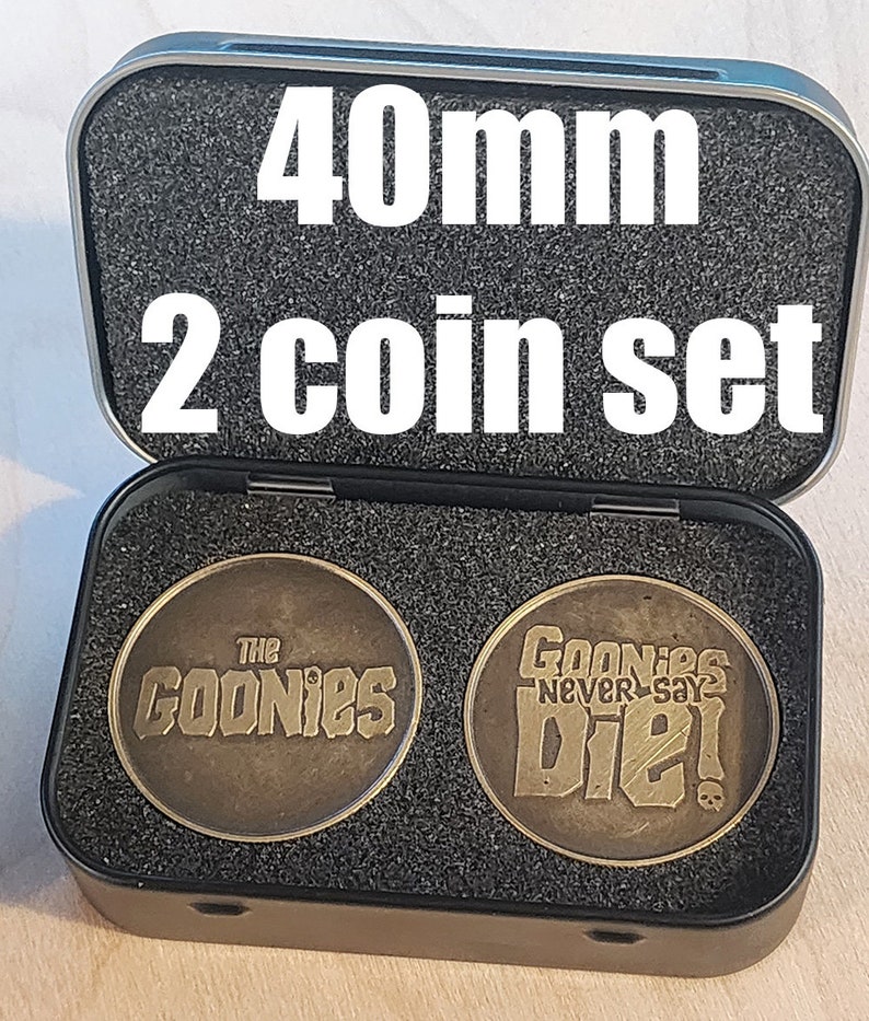 The Goonies Laser-engraved Coin Collection - Relive the Adventure ...