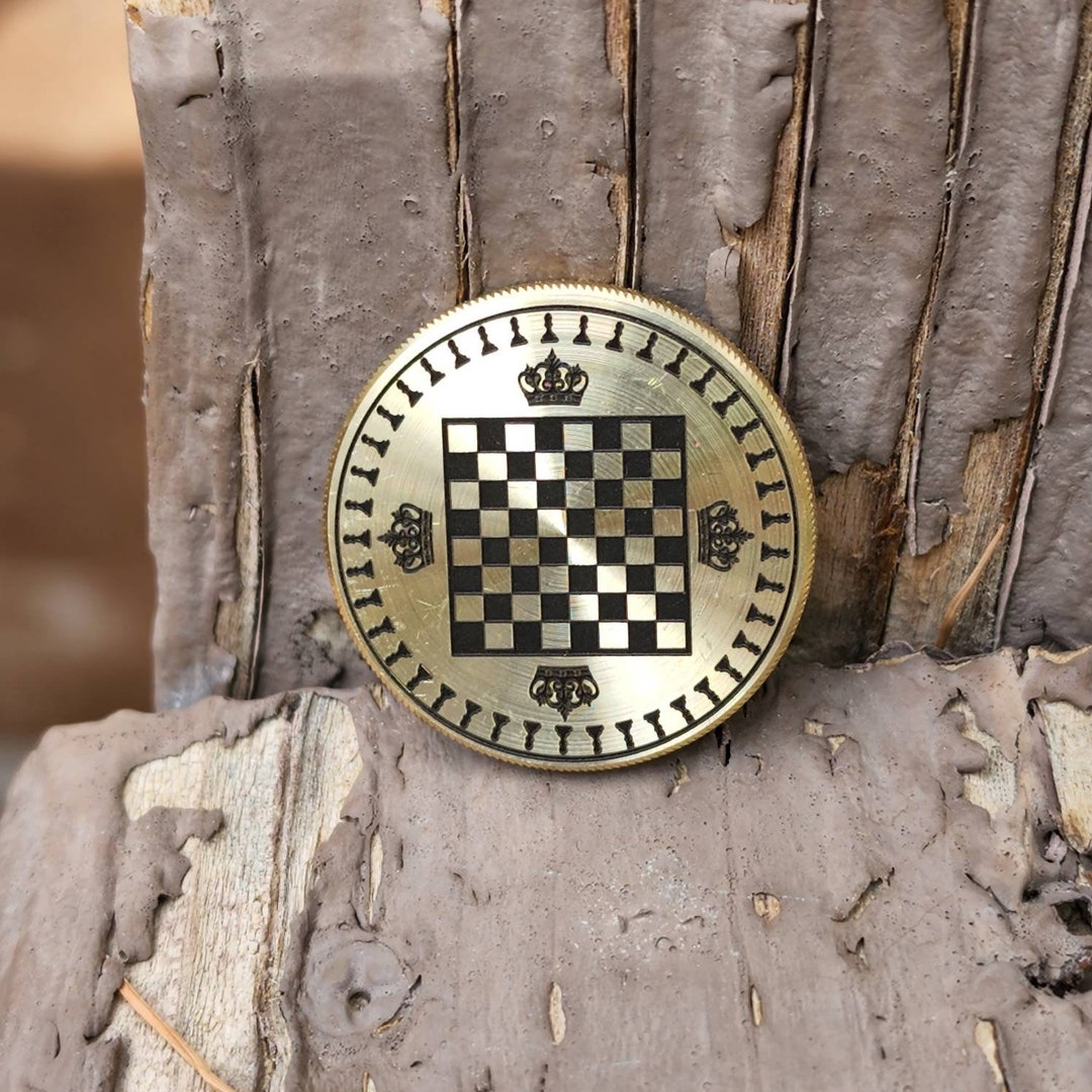 Chess Token Game Over Coin - 3 Sizes! - Etsy