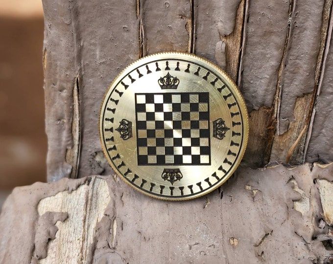 Chess Coin Set, 3 Coin Set, Chess Collectible - Etsy