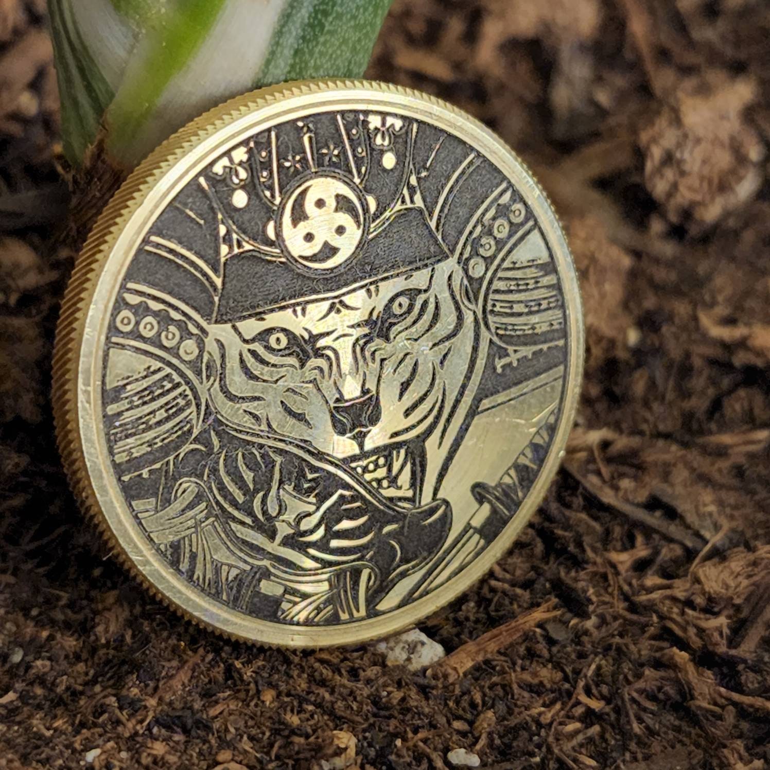 Samurai Warrior Coin - 3 Sizes! - Etsy