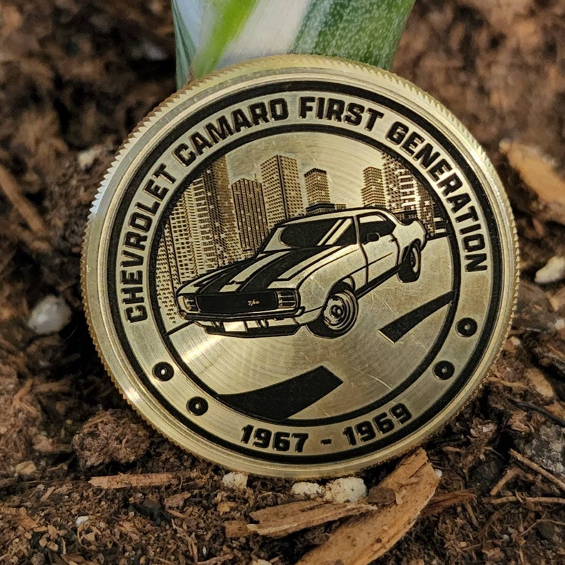 First Generation Camaro Coin - 3 Sizes! - Etsy