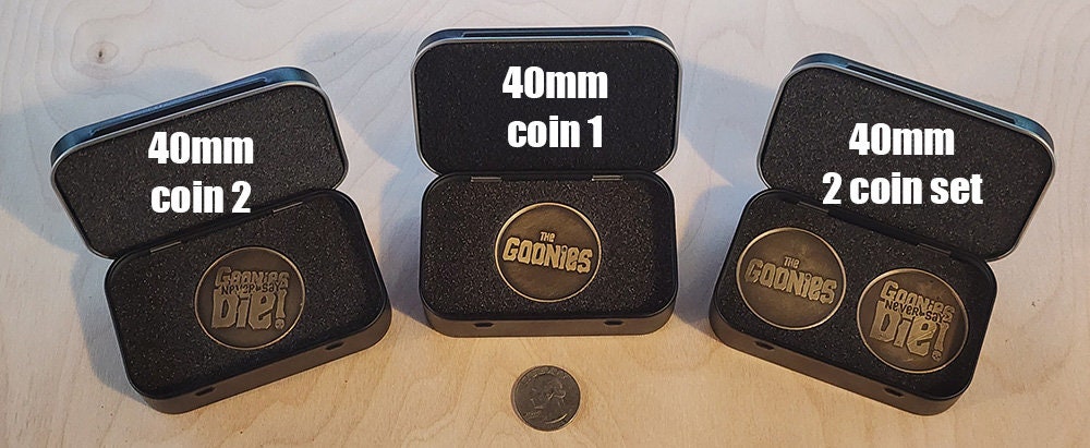 The Goonies Laser-engraved Coin Collection - Relive the Adventure ...