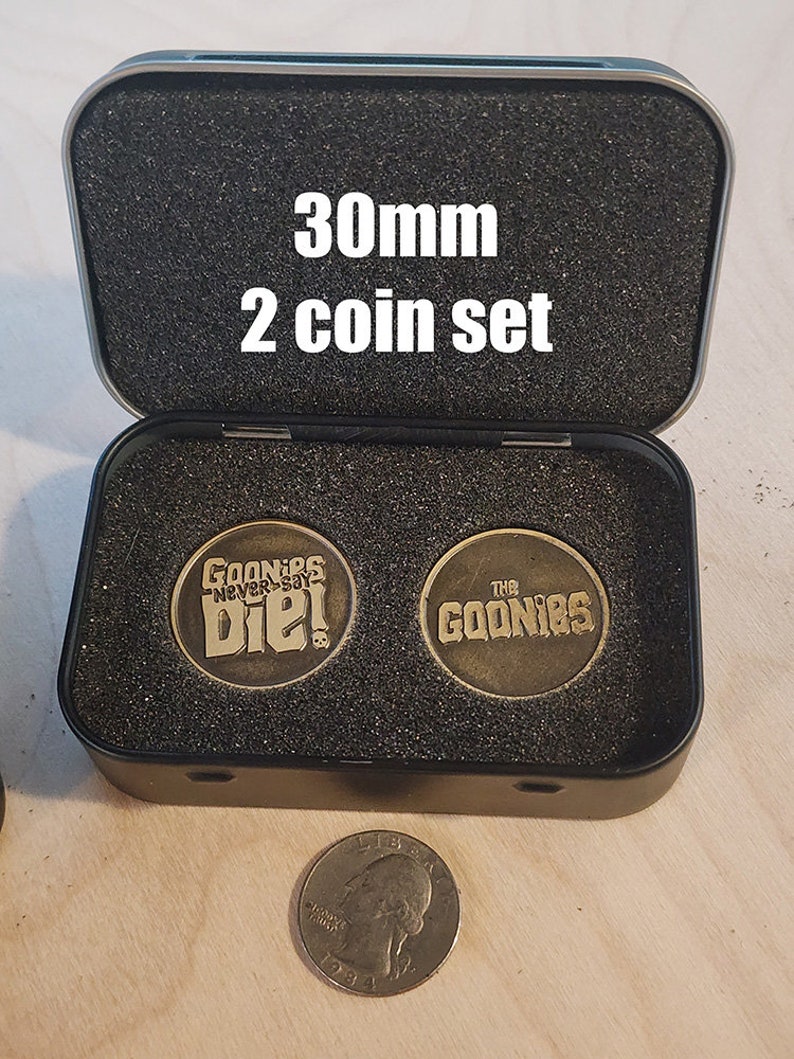 The Goonies Laser-engraved Coin Collection - Relive the Adventure ...