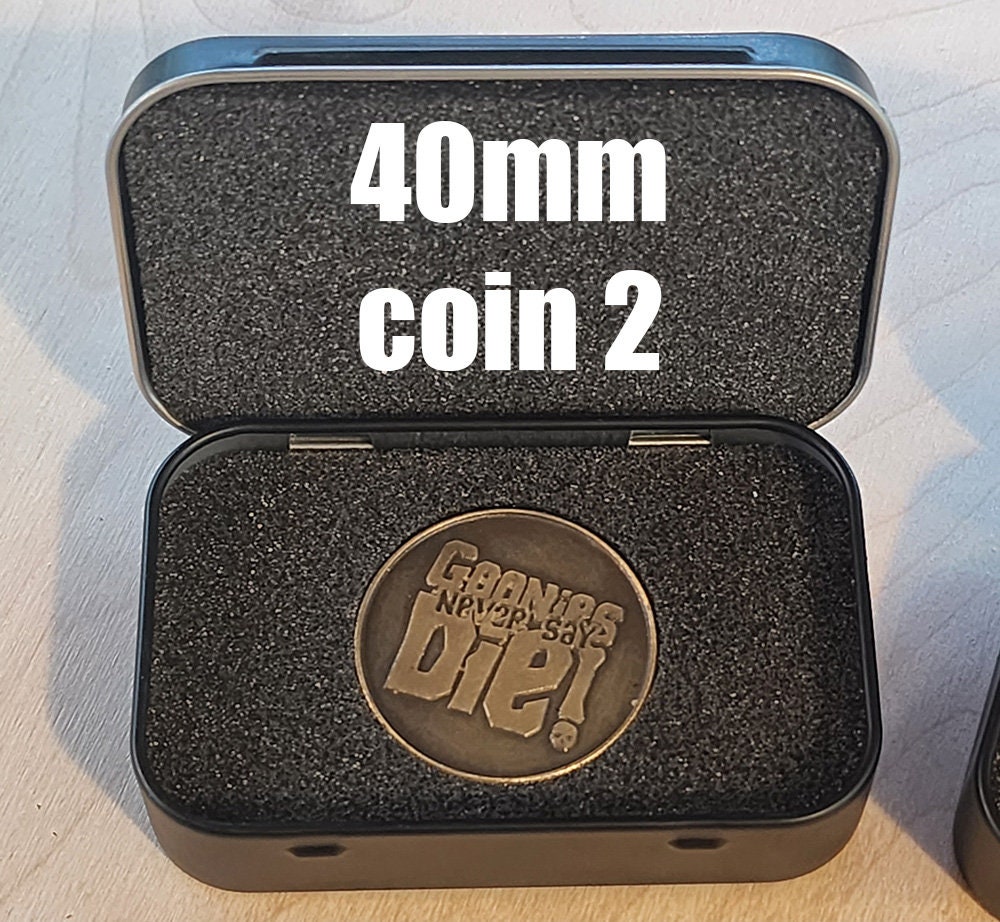 The Goonies Laser-engraved Coin Collection - Relive the Adventure ...