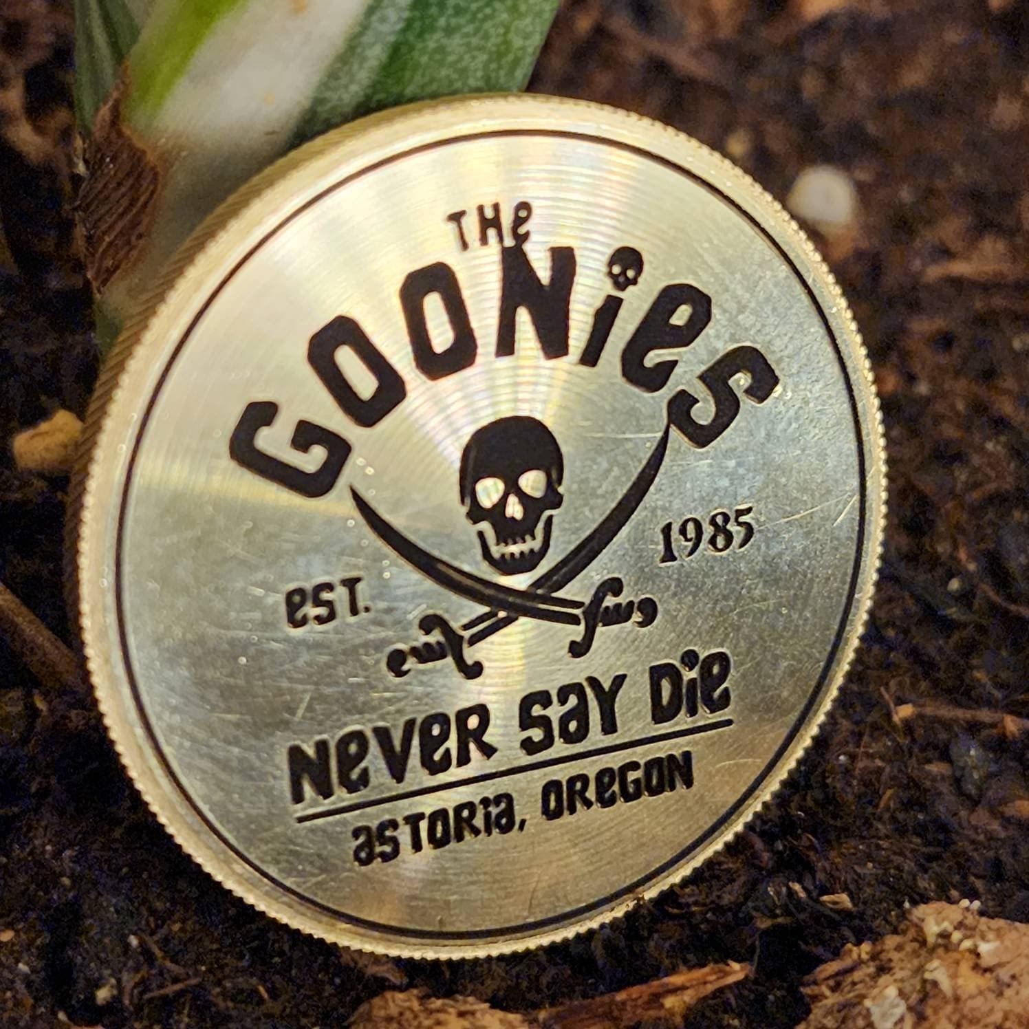 The Goonies Never Say Die Coin - 3 Sizes! - Etsy