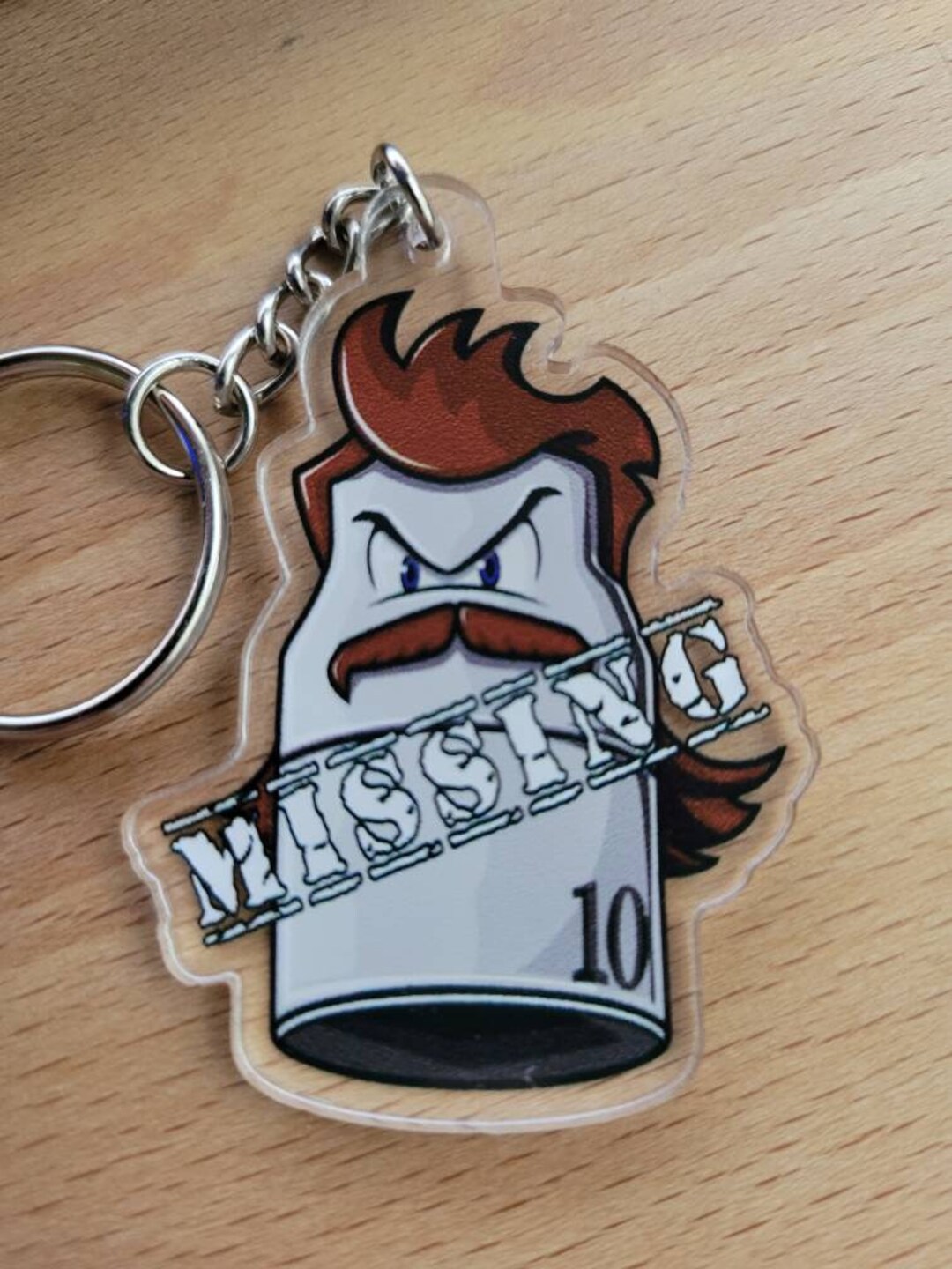 Mr. 10mm Socket Gone Missing Keychain - Mullet Edition - Etsy