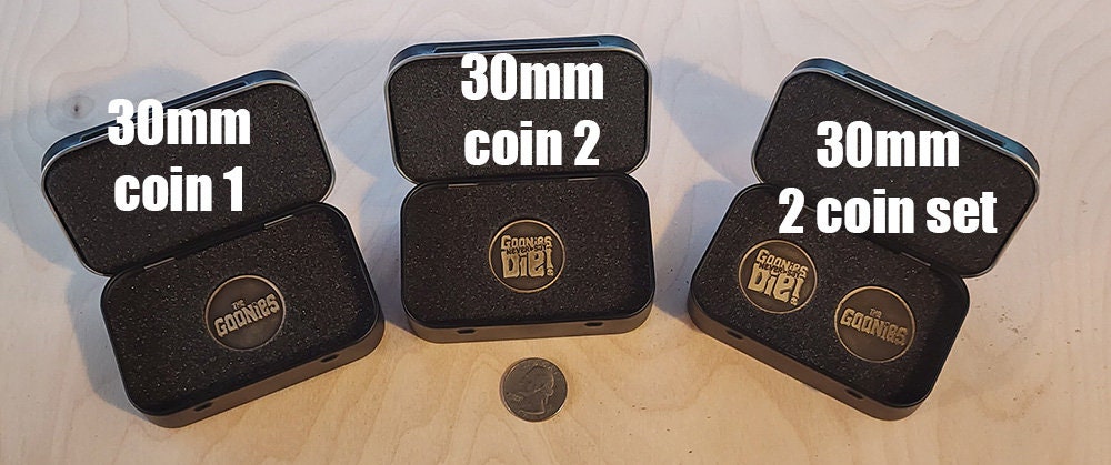The Goonies Laser-engraved Coin Collection - Relive the Adventure ...