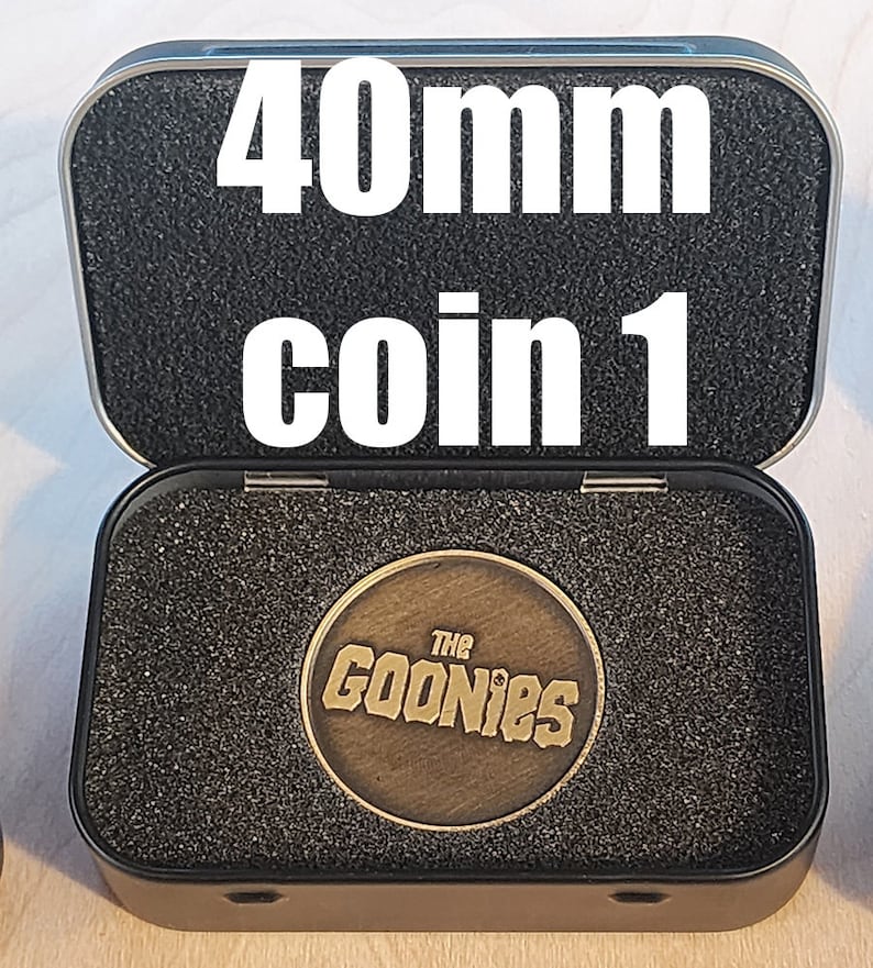 The Goonies Laser-engraved Coin Collection - Relive the Adventure ...