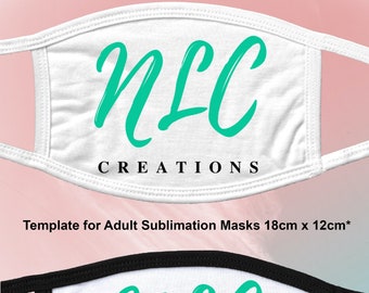 Adult Mask Template - Etsy