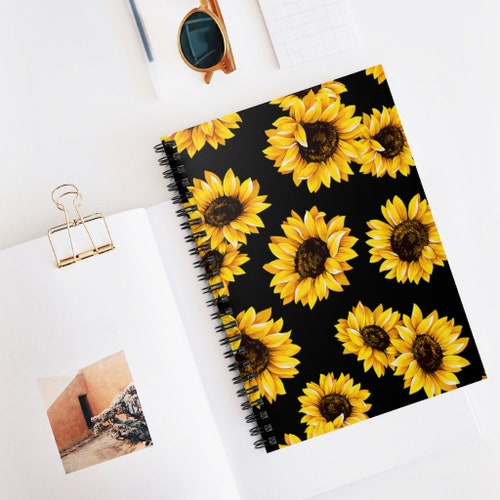 Summer Wildflowersfloralflowerscute Spiral Notebook Ruled - Etsy