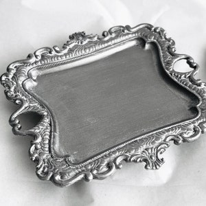 Gold Dish - Vintage Style Prop Dish, Silver Dish, Wedding Photos ...