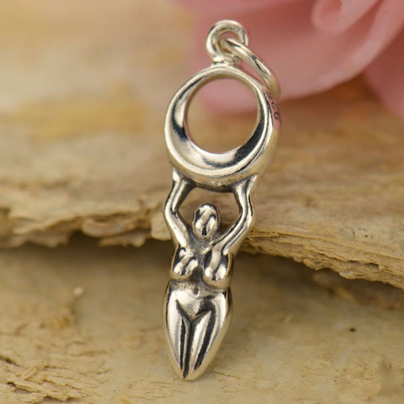 Moon Goddess Charm - Etsy