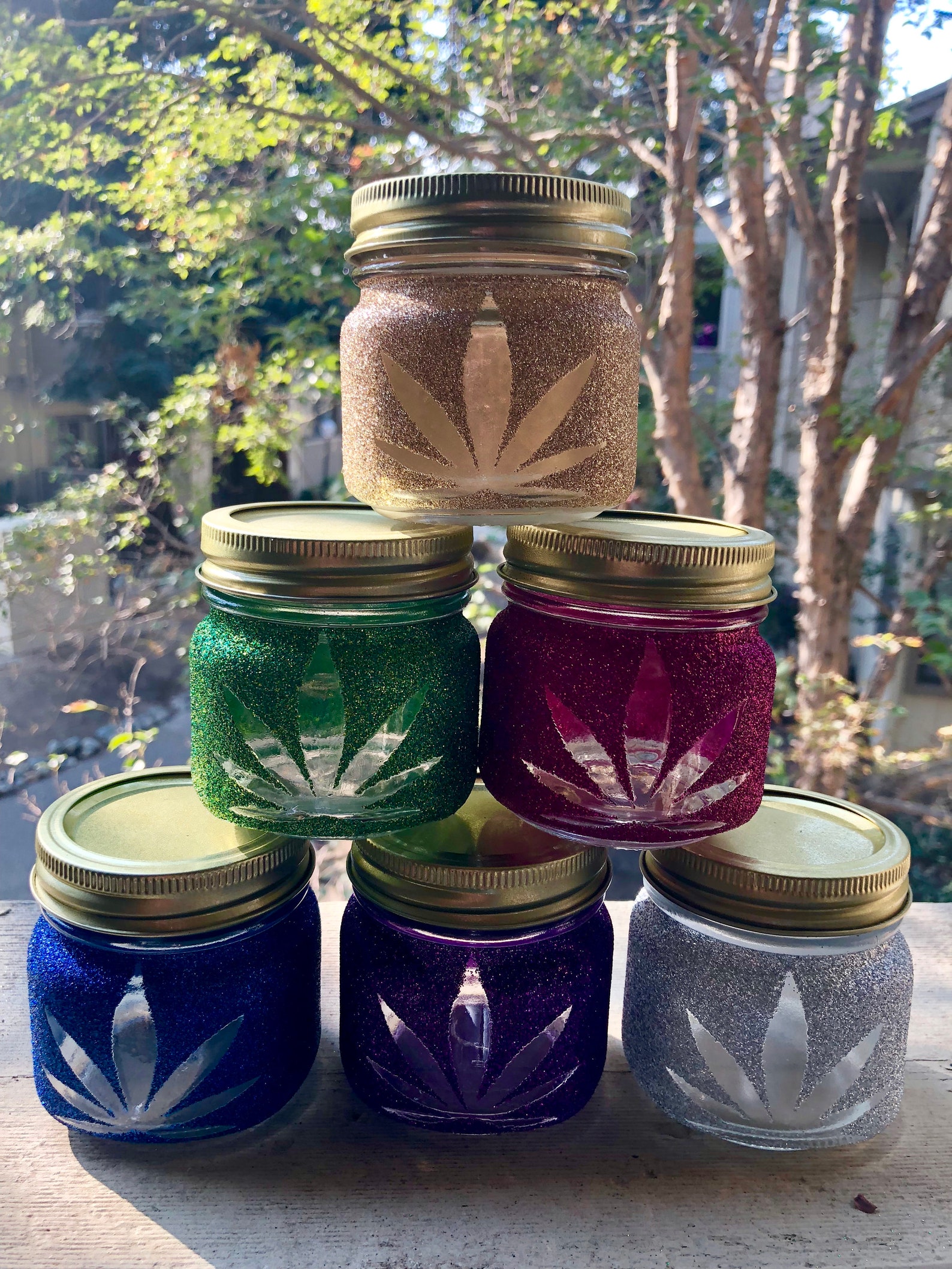 Stash Jar, Glass Stash Jar, Stoner Gifts for Her, Small Stash Jar ...