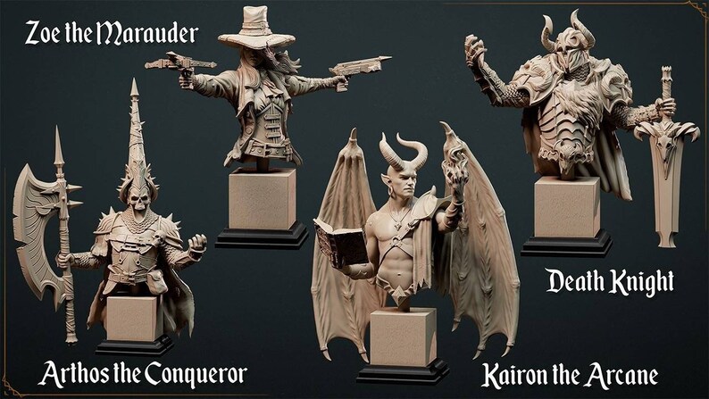 Loot Studio/busts/fantasy/art/resin 4K/ - Etsy