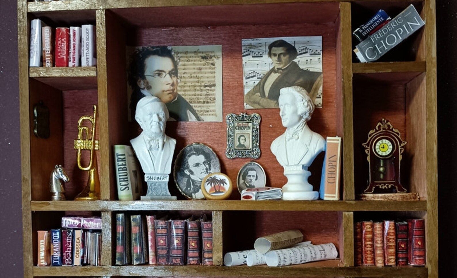 Handmade Wooden Bookcase or Bulletin Board With Musical Theme - Etsy