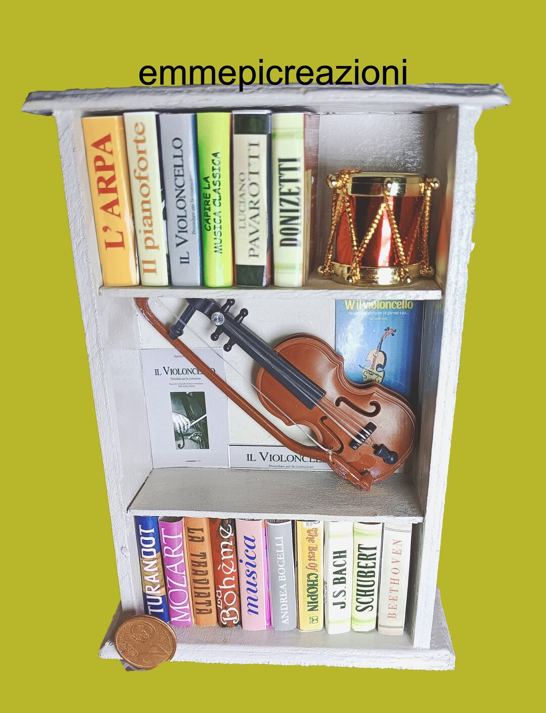 Handmade Wooden Classical Music Bookcase - Etsy