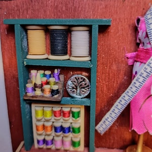 Decorated Wooden Tablet or Shelf, Tailoring, Sewing - Etsy