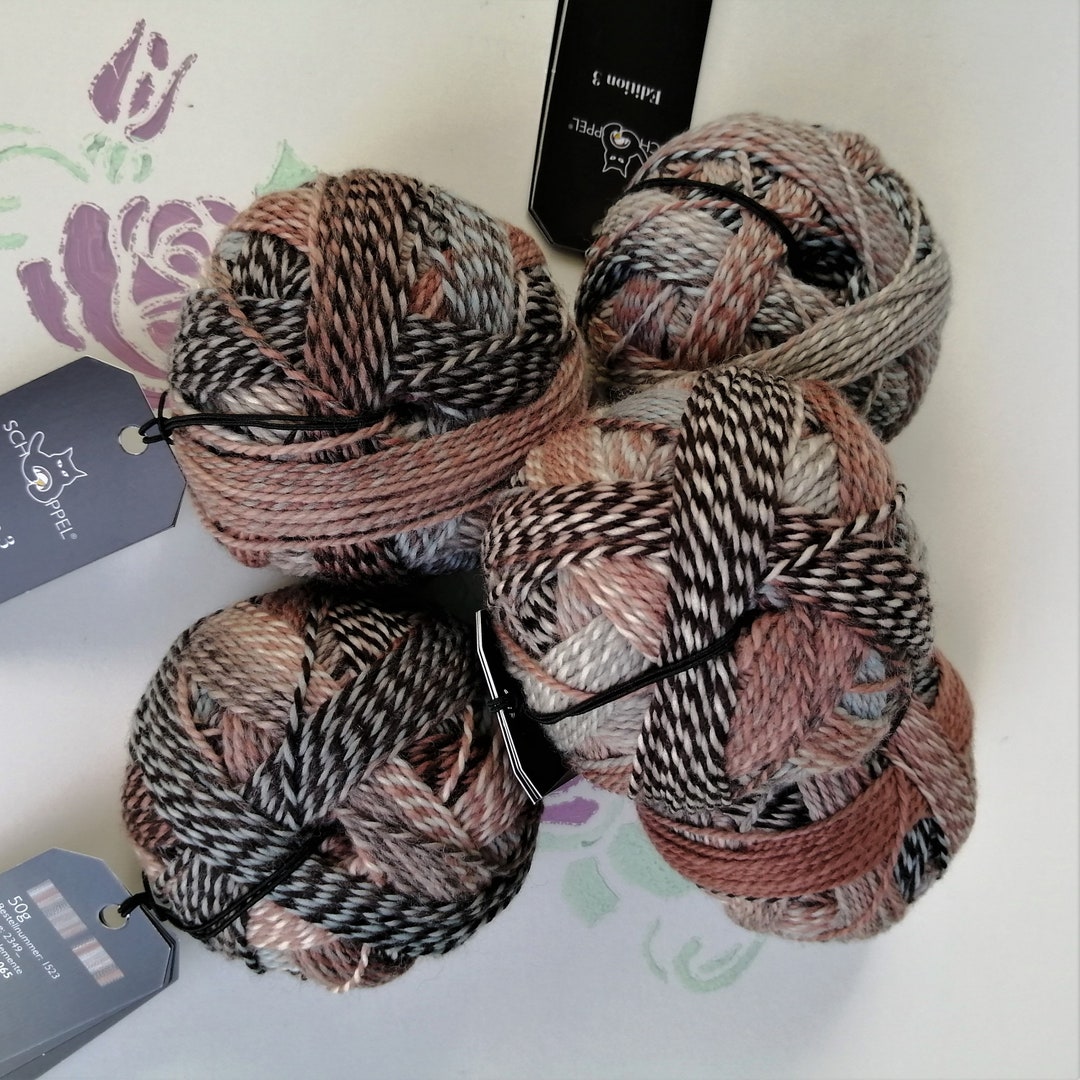 Edition 3 trace Elements by Schoppel Wolle Yarn, Coulor Gradient, - Etsy