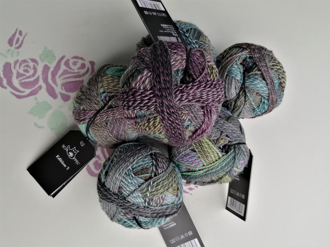 Edition 3 minerals by Schoppel Wolle Yarn, Gradient, - Etsy