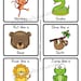 Animal Movement Action Cards, Brain Breaks, Preschool, Kindergarten ...