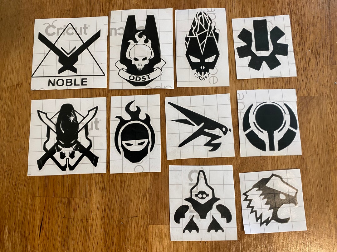 Halo Decals - Etsy