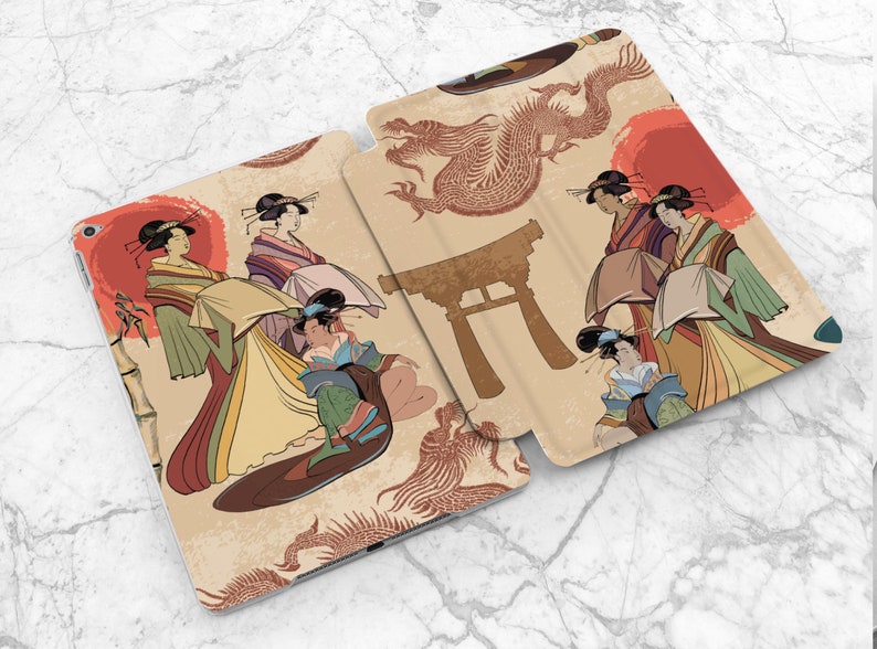 Ipad Case Geisha Ipad Case Japan Ipad Case 10 5 Ipad Case 9 7 - Etsy