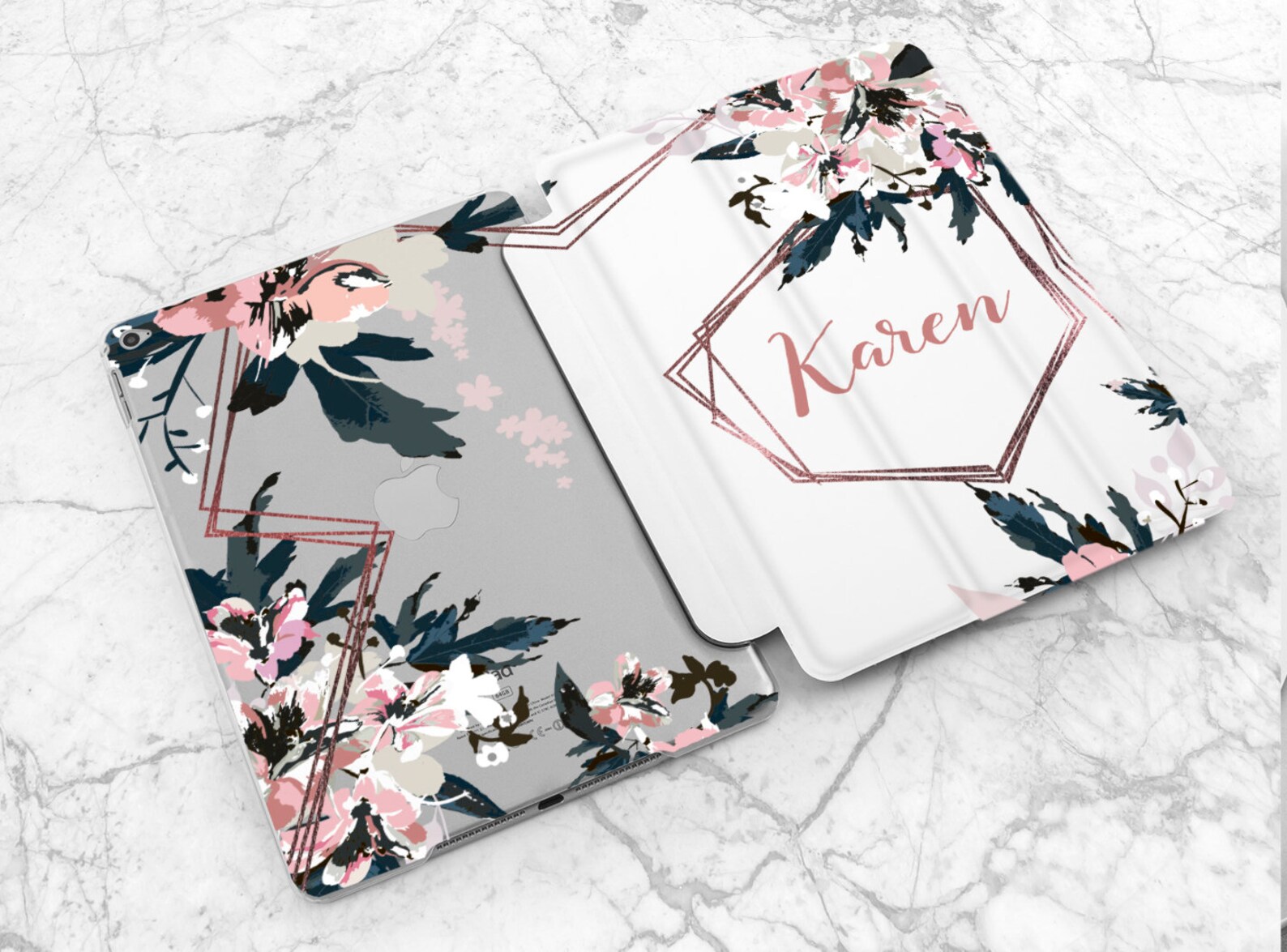 Girly Case iPad Case Name Personalized Case Aesthetic Custom Print Case ...