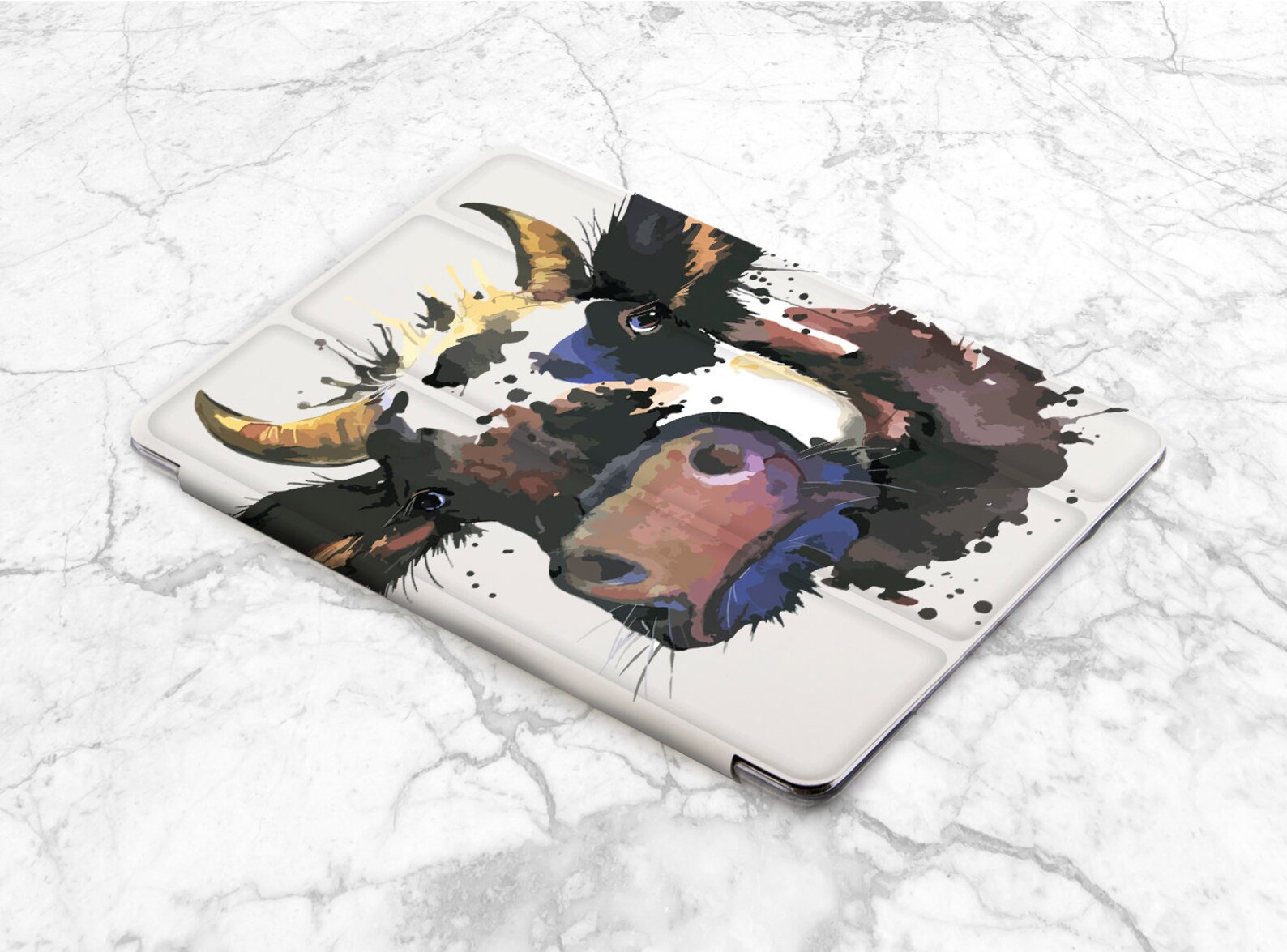 Ipad Case Cow Case Animal Ipad 2020 Case Ipad Flip Stand Ipad - Etsy