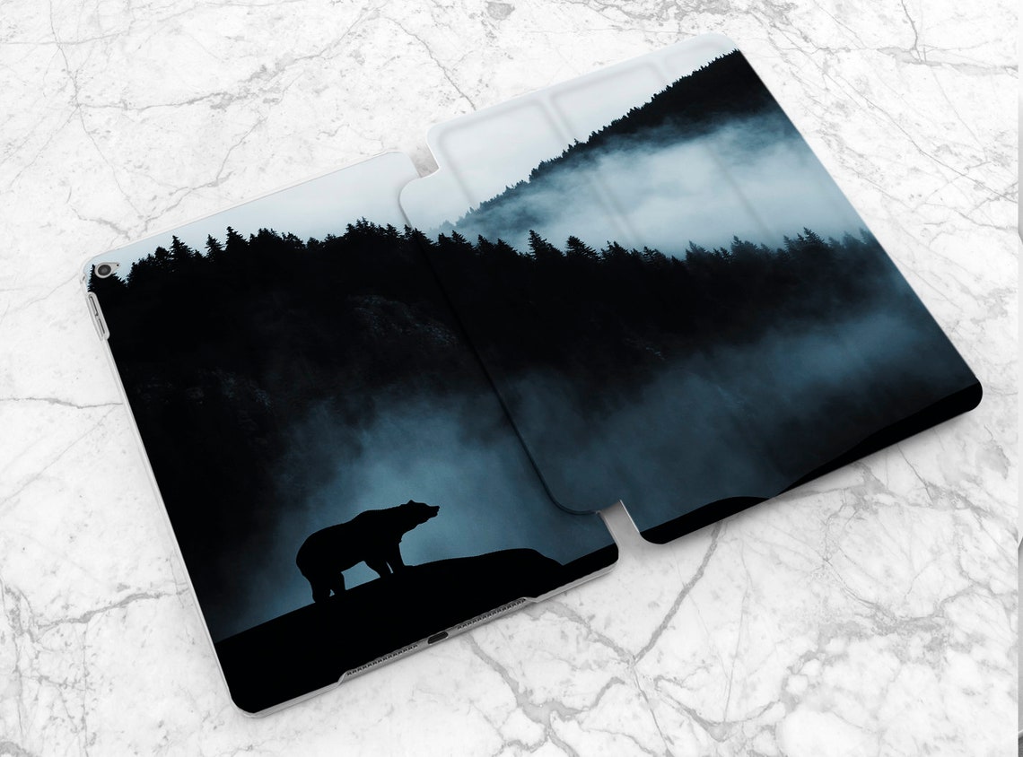 Ipad Case Nature Ipad Case Bear Ipad Case Forest Ipad Case Men - Etsy