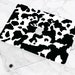 Cow Skin MacBook Hard Case Pro 16 Case Black and White Air 13 - Etsy