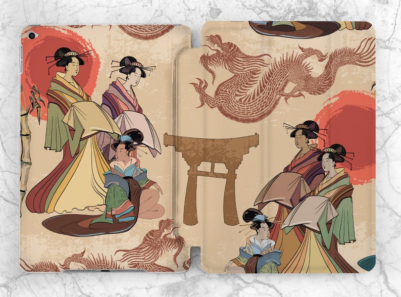 Ipad Case Geisha Ipad Case Japan Ipad Case 10 5 Ipad Case 9 7 - Etsy