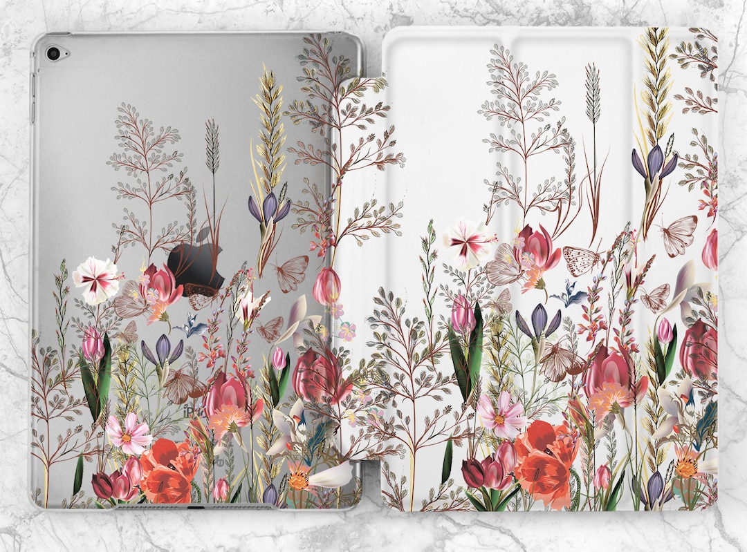IPad Case Wild Flowers Summer Aesthetic Gift for Her Moms Gift iPad ...