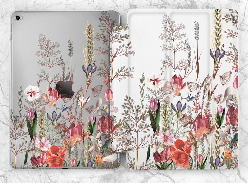 IPad Case Wild Flowers Summer Aesthetic Gift for Her Moms Gift iPad ...