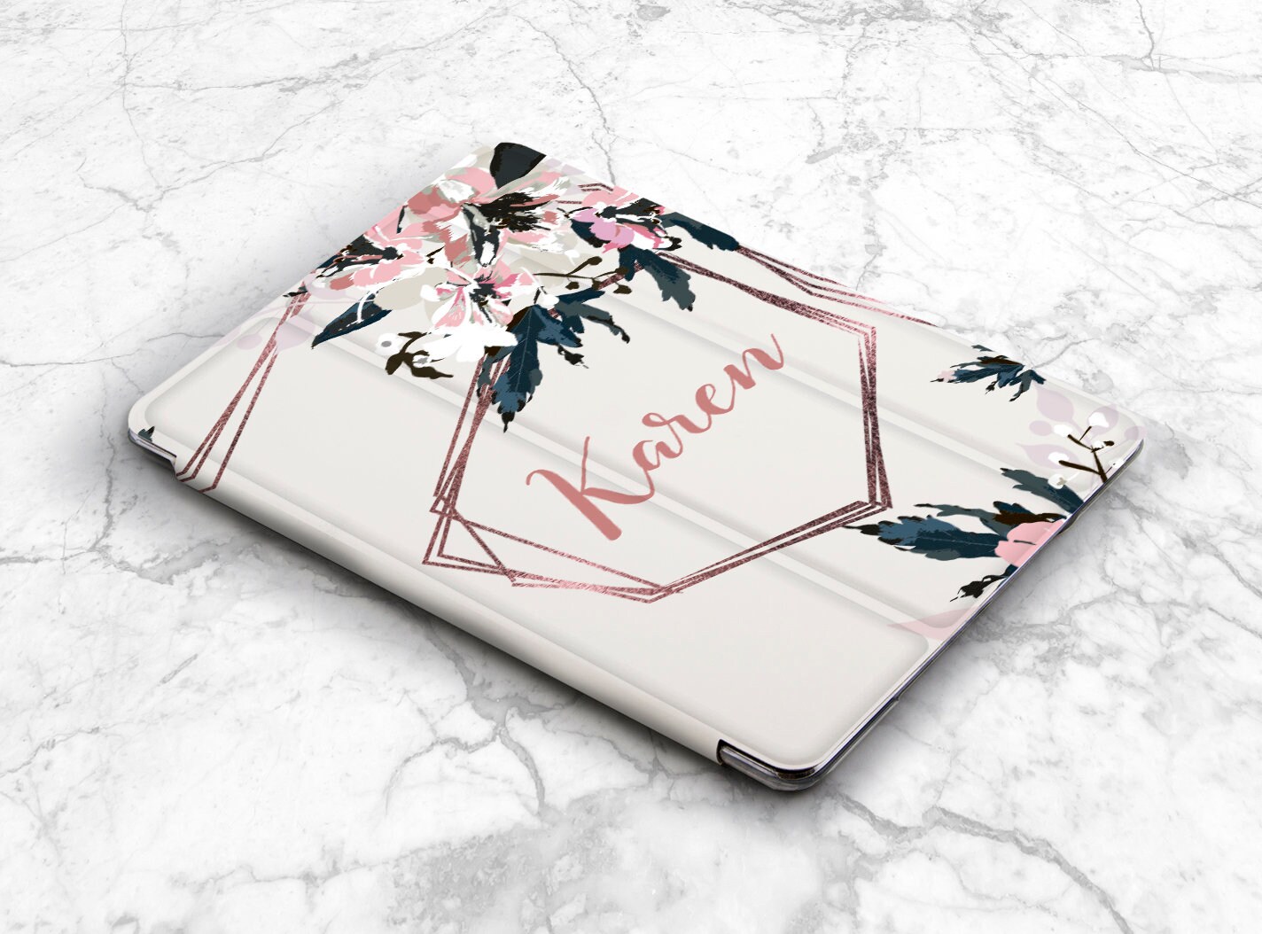 Girly Case iPad Case Name Personalized Case Aesthetic Custom Print Case ...