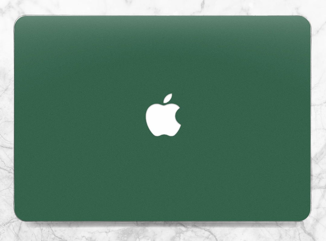 MacBook Case Green Minimalist Cover MacBook Hard Case Macook Case ...