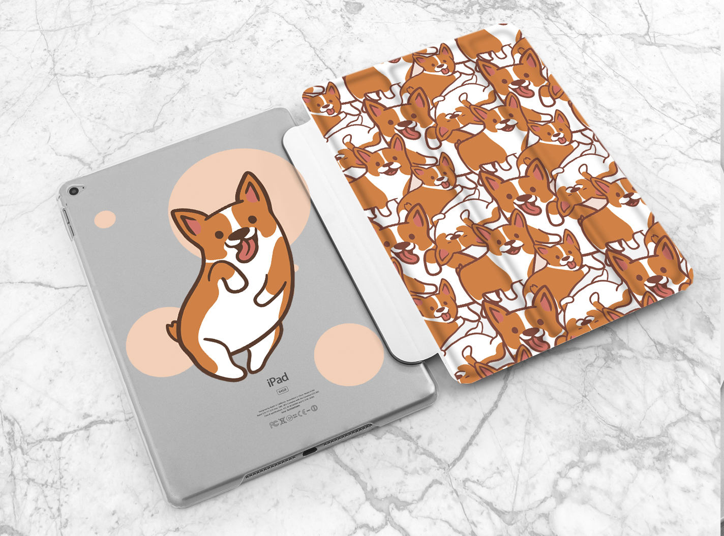 IPad Case Dog Welsh Corgi Case iPad Case Red Dog Case Case Orange Puppy ...
