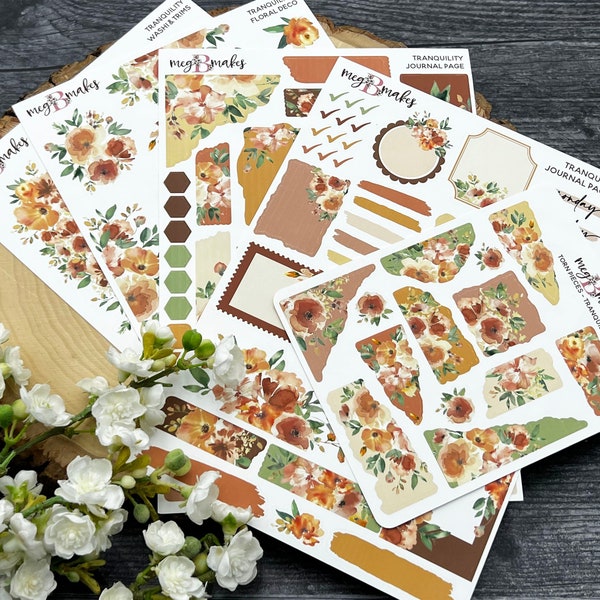Journal Stickers - Etsy