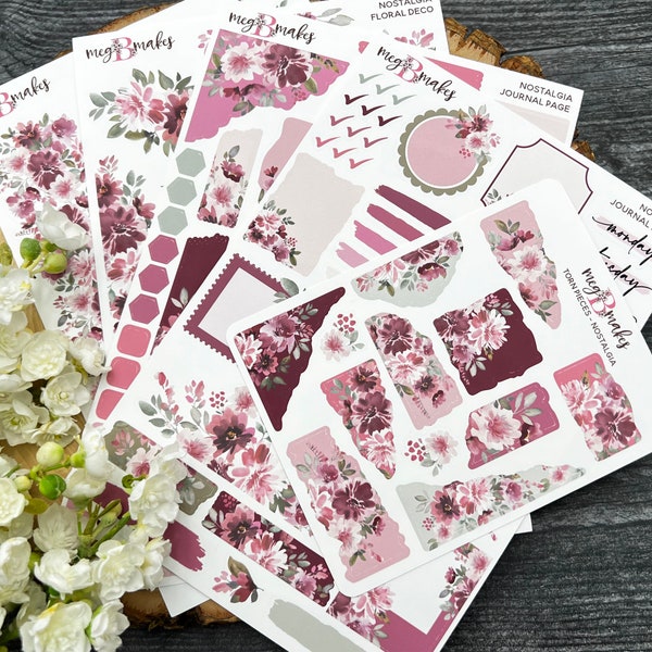 Journal Stickers - Etsy