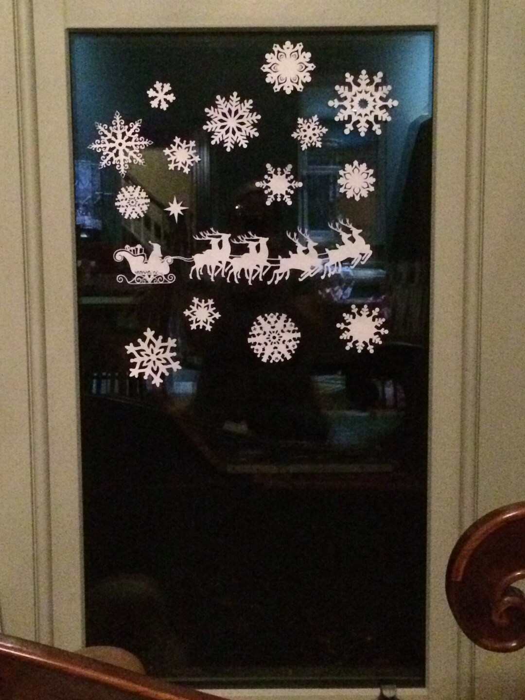 Christmas Paper Window Display - Etsy