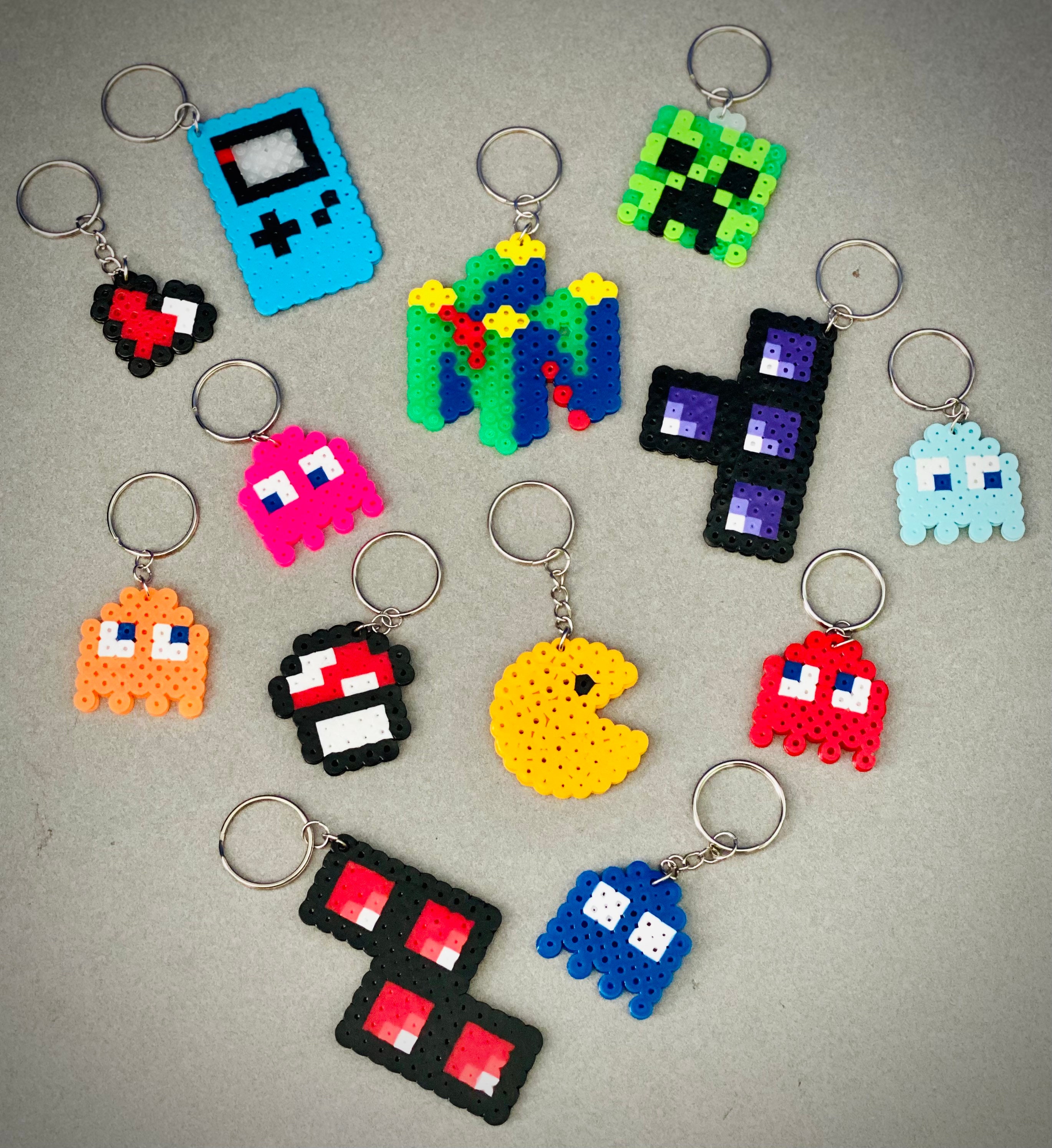Video Game Characters and Pieces Inspired Ghosts and Fruit - Etsy