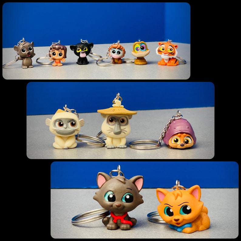 Doorables, Jungle Book, Mowgli, Baloo, Snake, Monkey, Dragon, Raya, Tuk ...