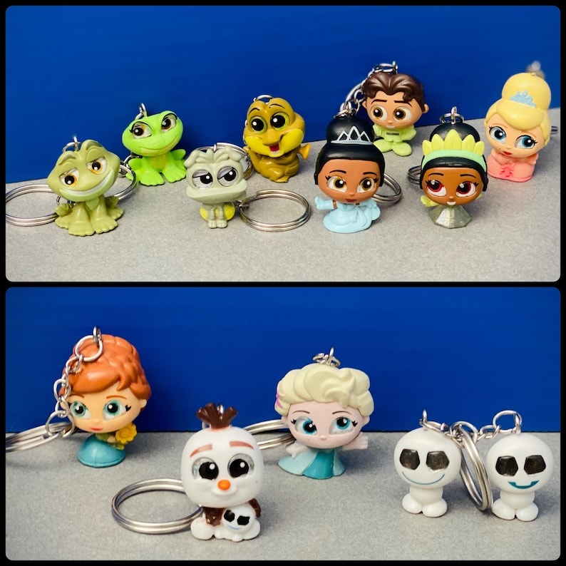 Doorables, Princess and the Frog, Froze, Princess, Snowman, Frog, Jazz ...