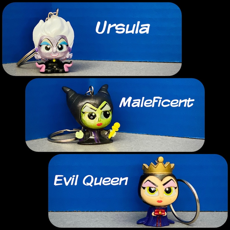 Villains Doorables Evil Queenursula Maleficent Hades - Etsy