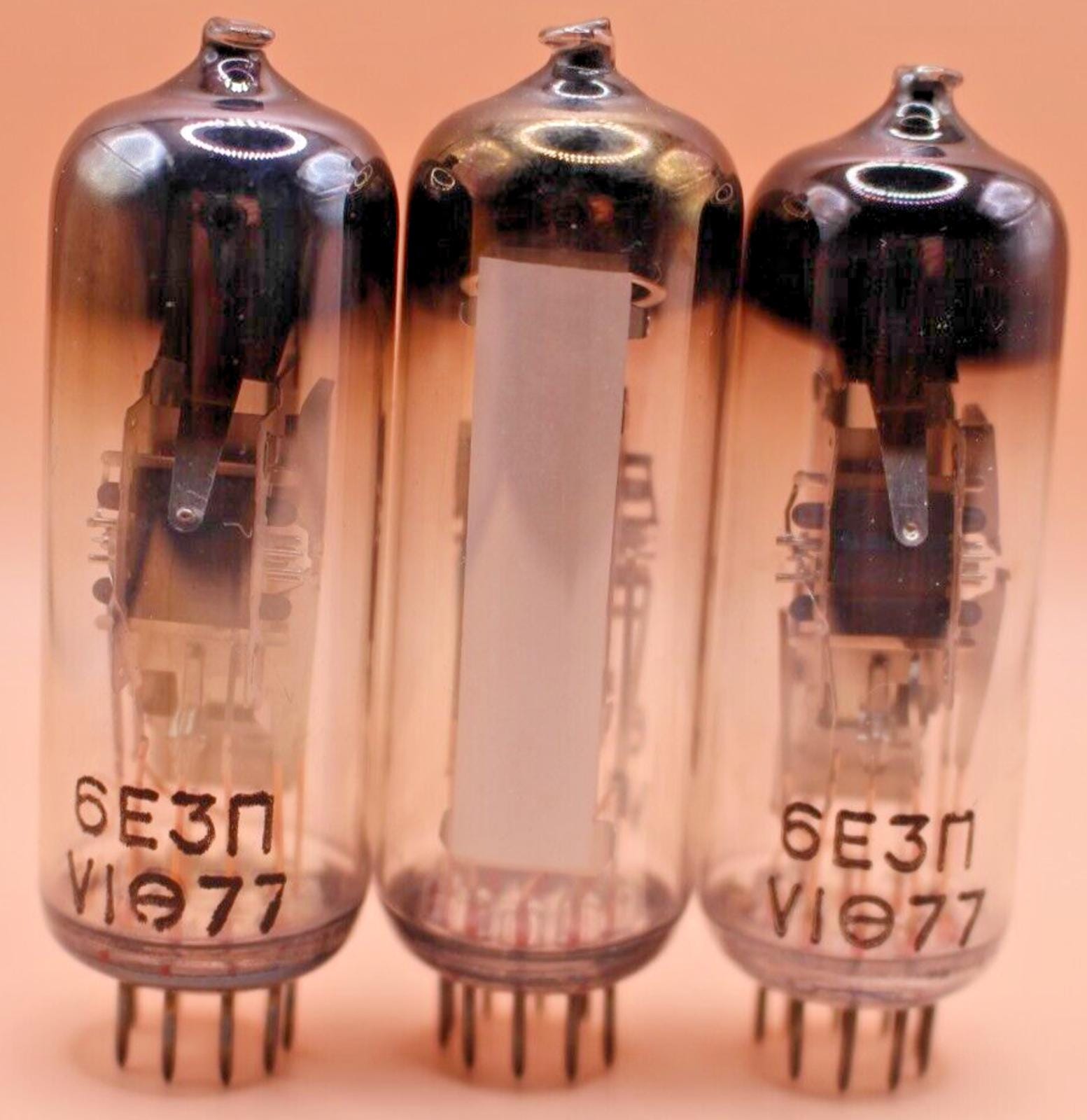 1x 6E3P = EM84 = 6FG6 = 6E2 Magic Eye Tube Level Indicator / NOS ...