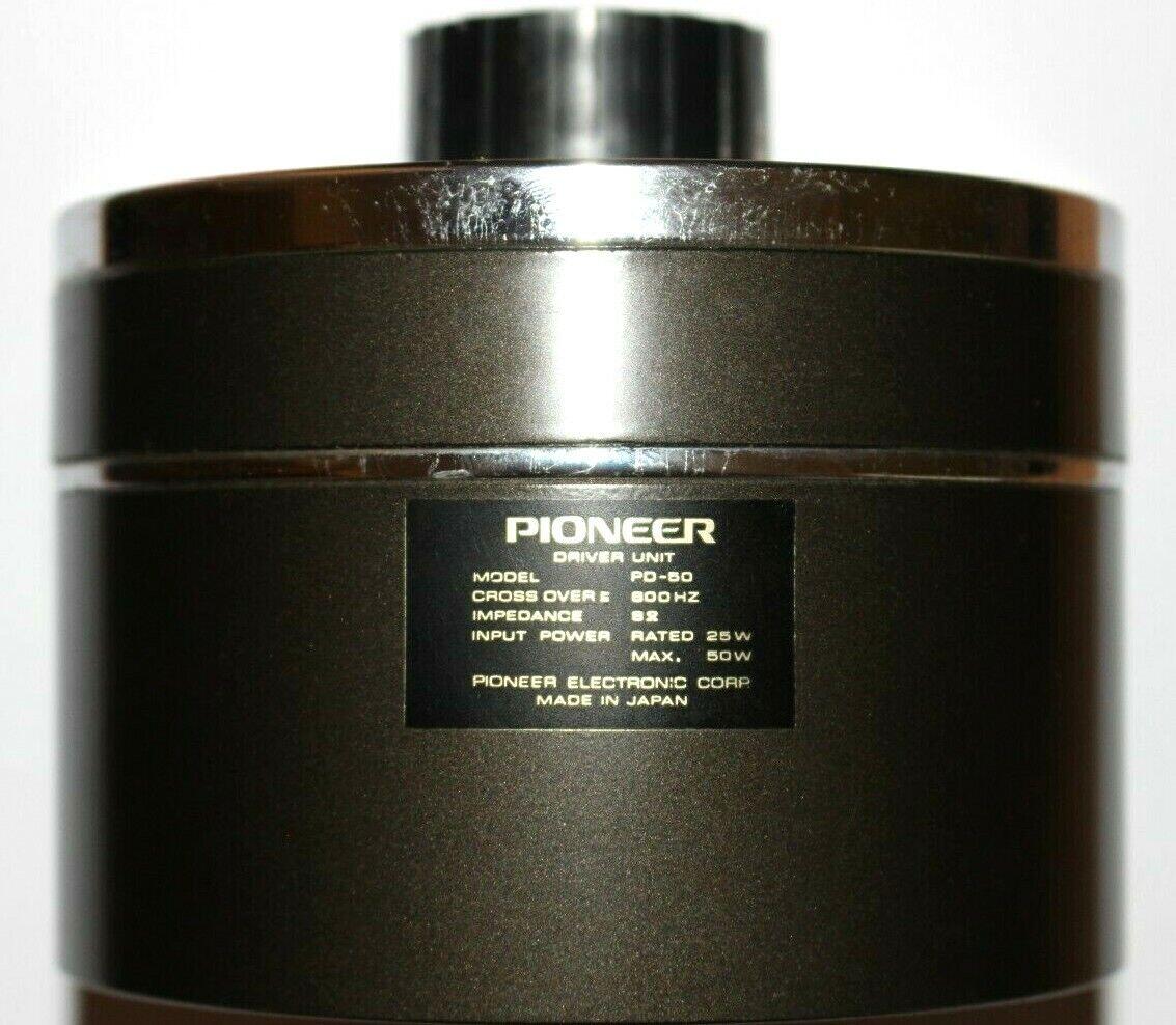 2x Pioneer PD-50 Driver Units Made in Japan / New / Original Box - Etsy