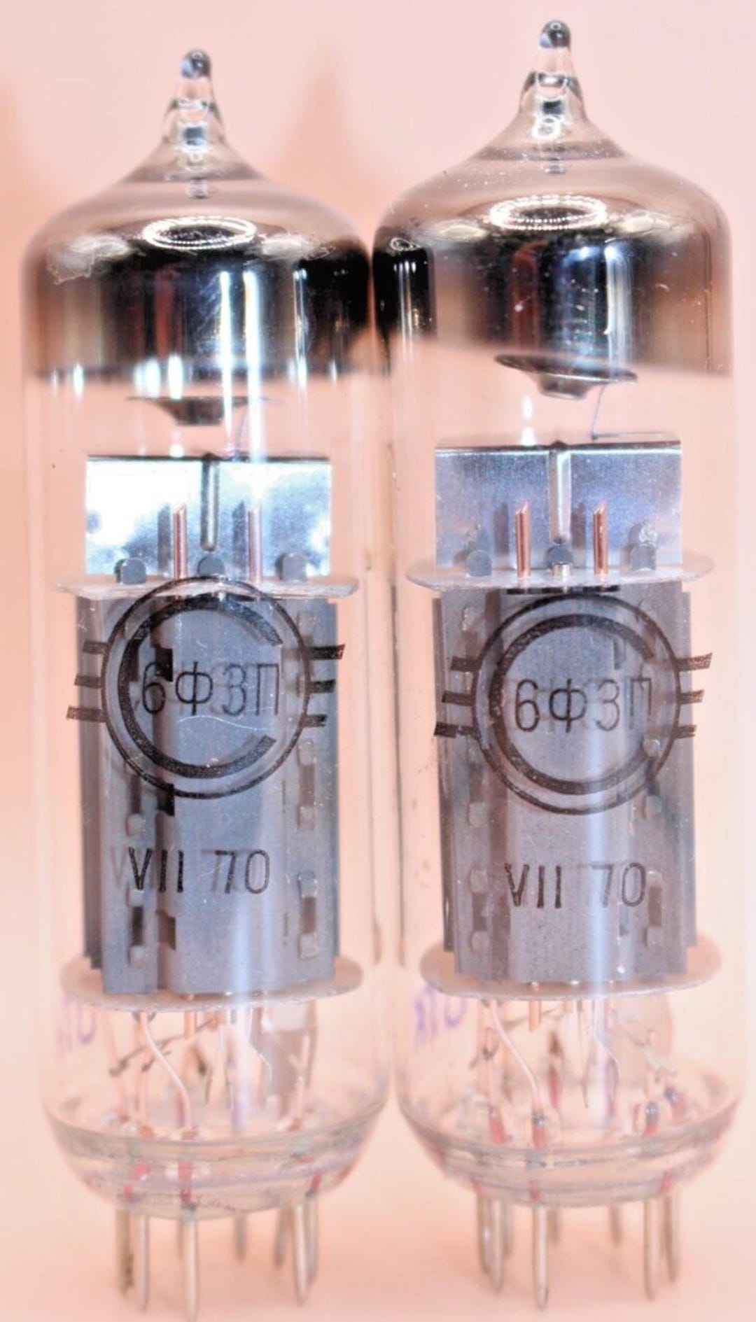 2x 6F3P 6Ф3П ~6BM8 /~ECL82 NOS Ussr Triode-pentode Tubes / Matched Pair Pentode - Etsy