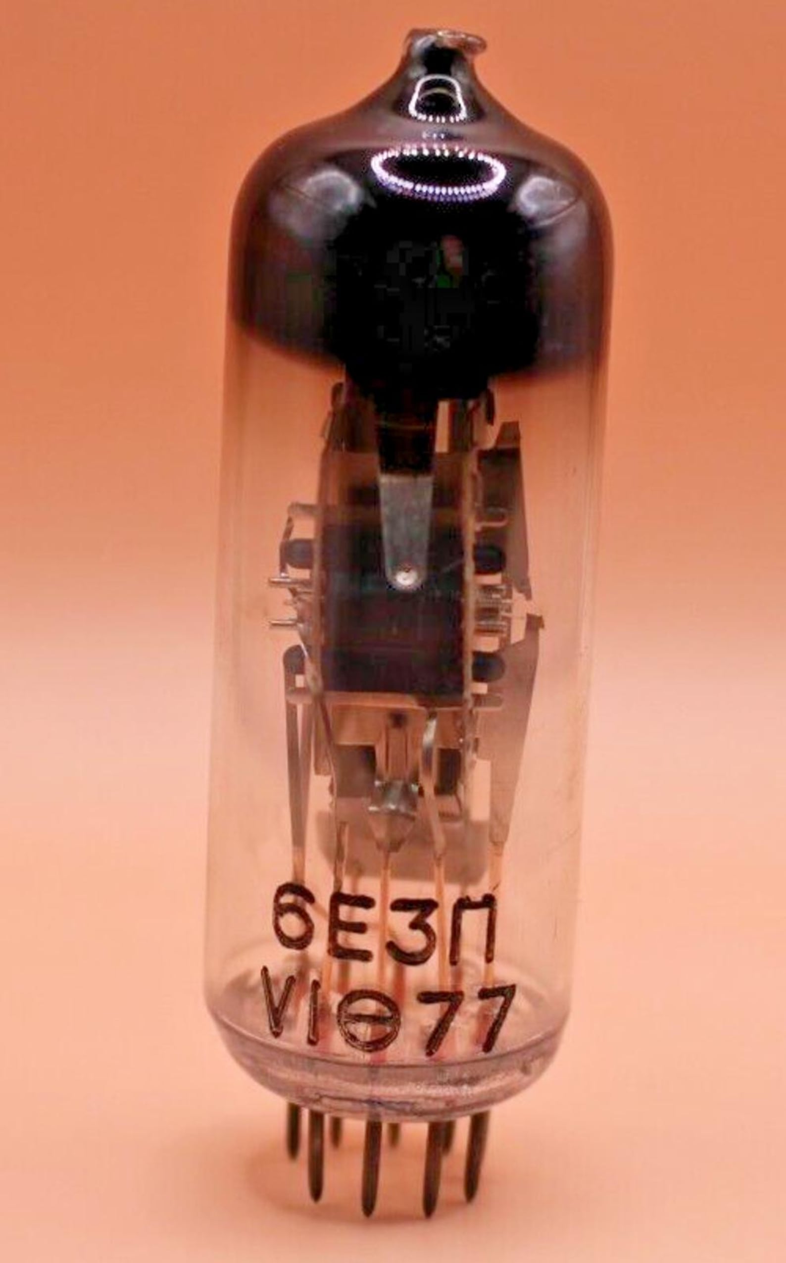 1x 6E3P = EM84 = 6FG6 = 6E2 Magic Eye Tube Level Indicator / NOS ...