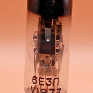 1x 6E3P = EM84 = 6FG6 = 6E2 Magic Eye Tube Level Indicator / NOS ...