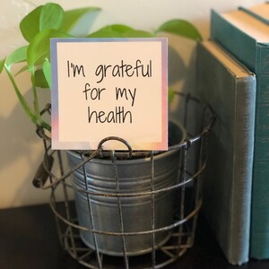 Beautiful Gratitude List Cards - 100 Awesome Things to Be Grateful for ...