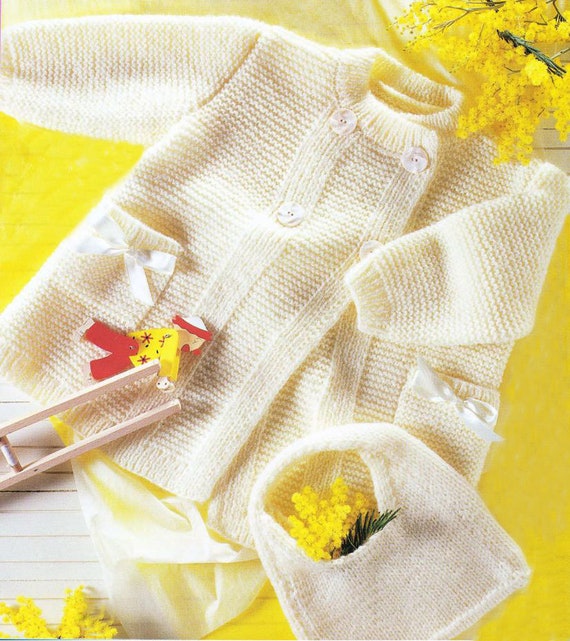 Baby coat knitting pattern Knitted coat pattern Coat for girl | Etsy